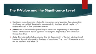 Significance test | PPTX