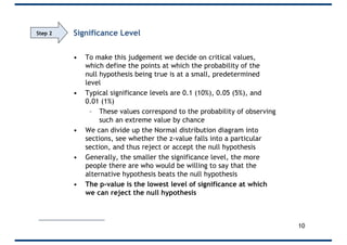 Significance Tests | PPT