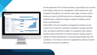 Significant AI Trends for the Financial Industry in 2024 and How to Utilize Them | PPTX