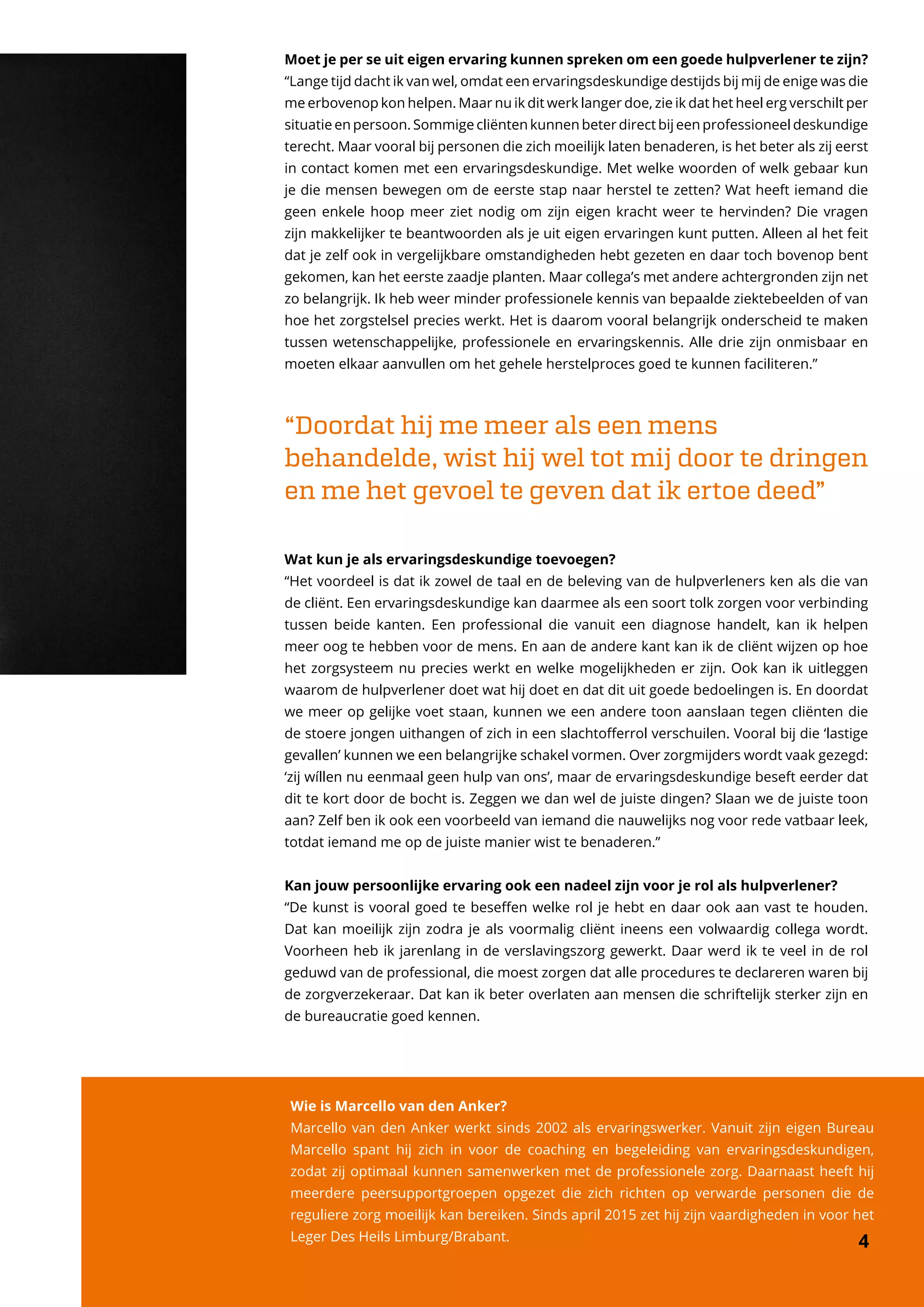 Interview Marcello van den Anker | PDF