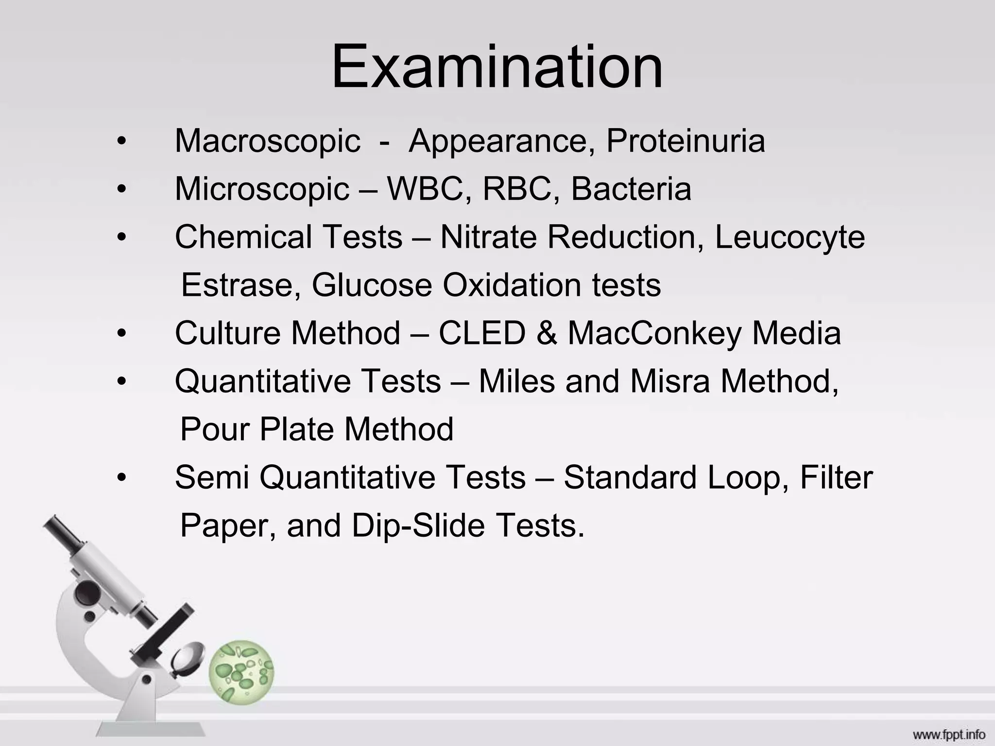 Significant bacteriuria | PPTX