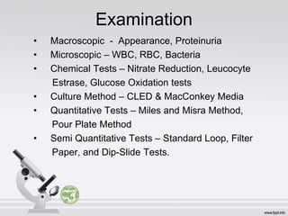 Significant bacteriuria | PPTX