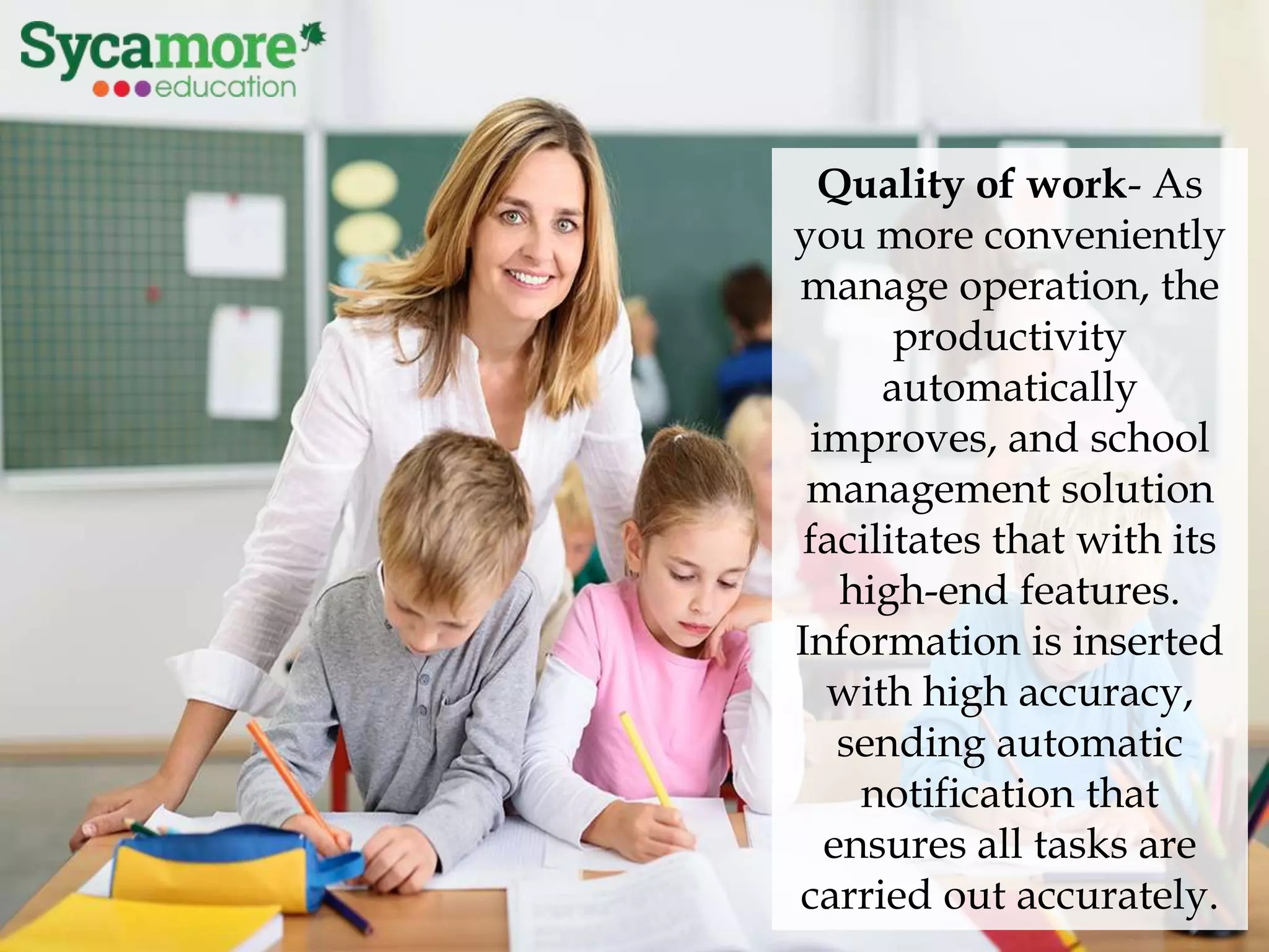 Significant Benefits of School Management System | PPT
