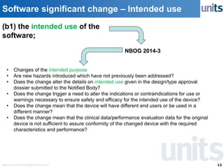 MDR- Significant changes in the design and intended purpose | PPT