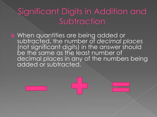 Significant digits | PPTX