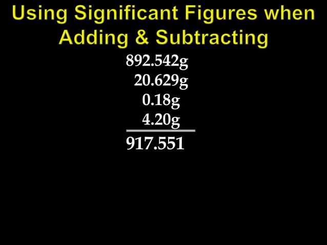 Significant figures | PPTX