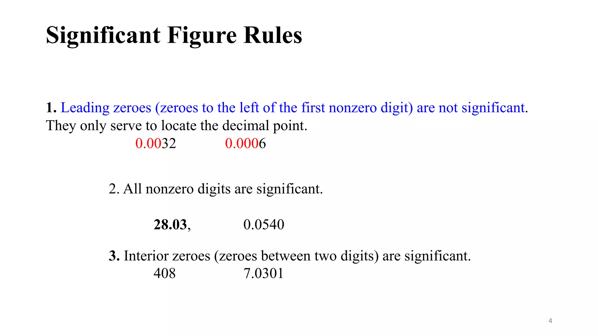 Significant figures | PPT