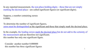 Significant figures | PPTX