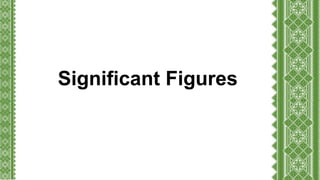 Significant Figures, Accuracy and Precision | PDF