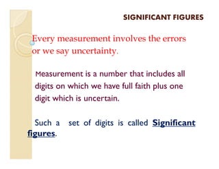 Significant figures 1 | PDF