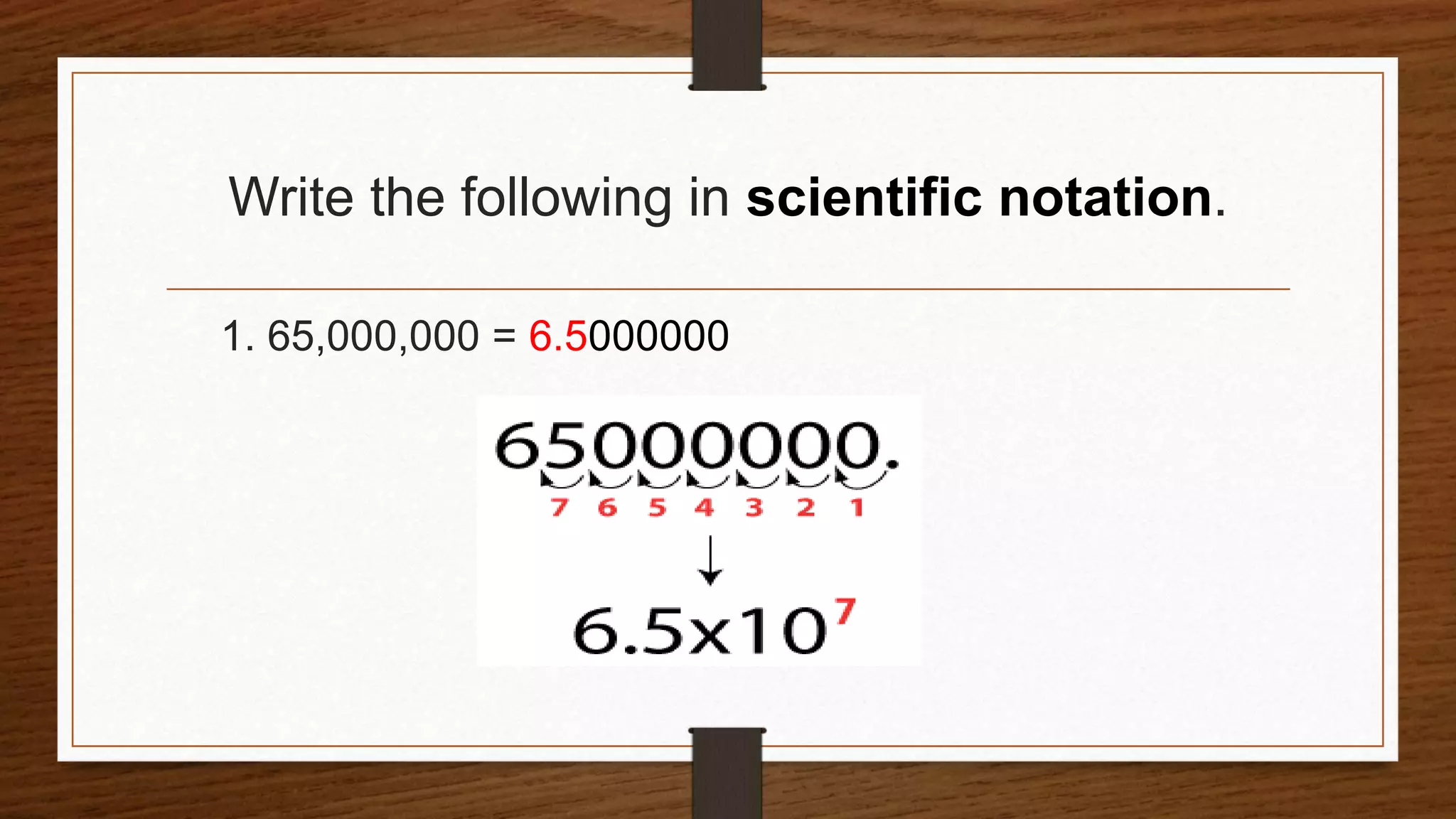 Significant figures and scientific notation | PPTX