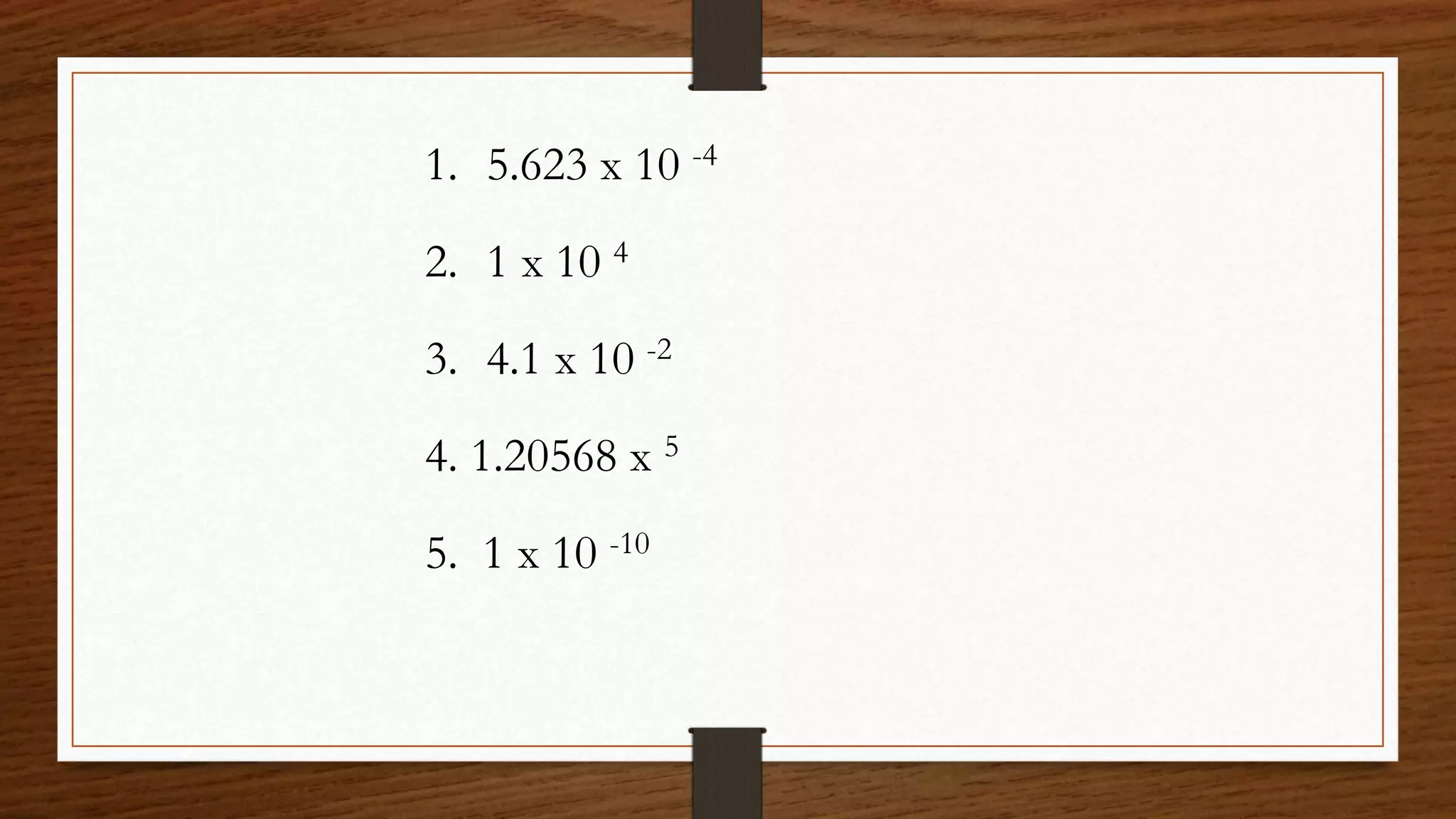 Significant figures and scientific notation | PPTX