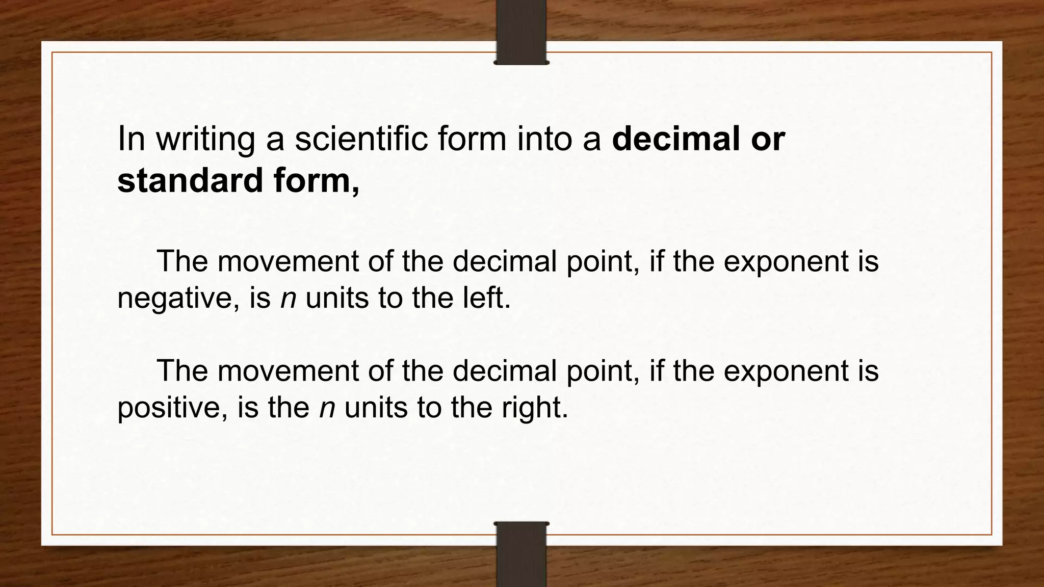 Significant figures and scientific notation | PPTX
