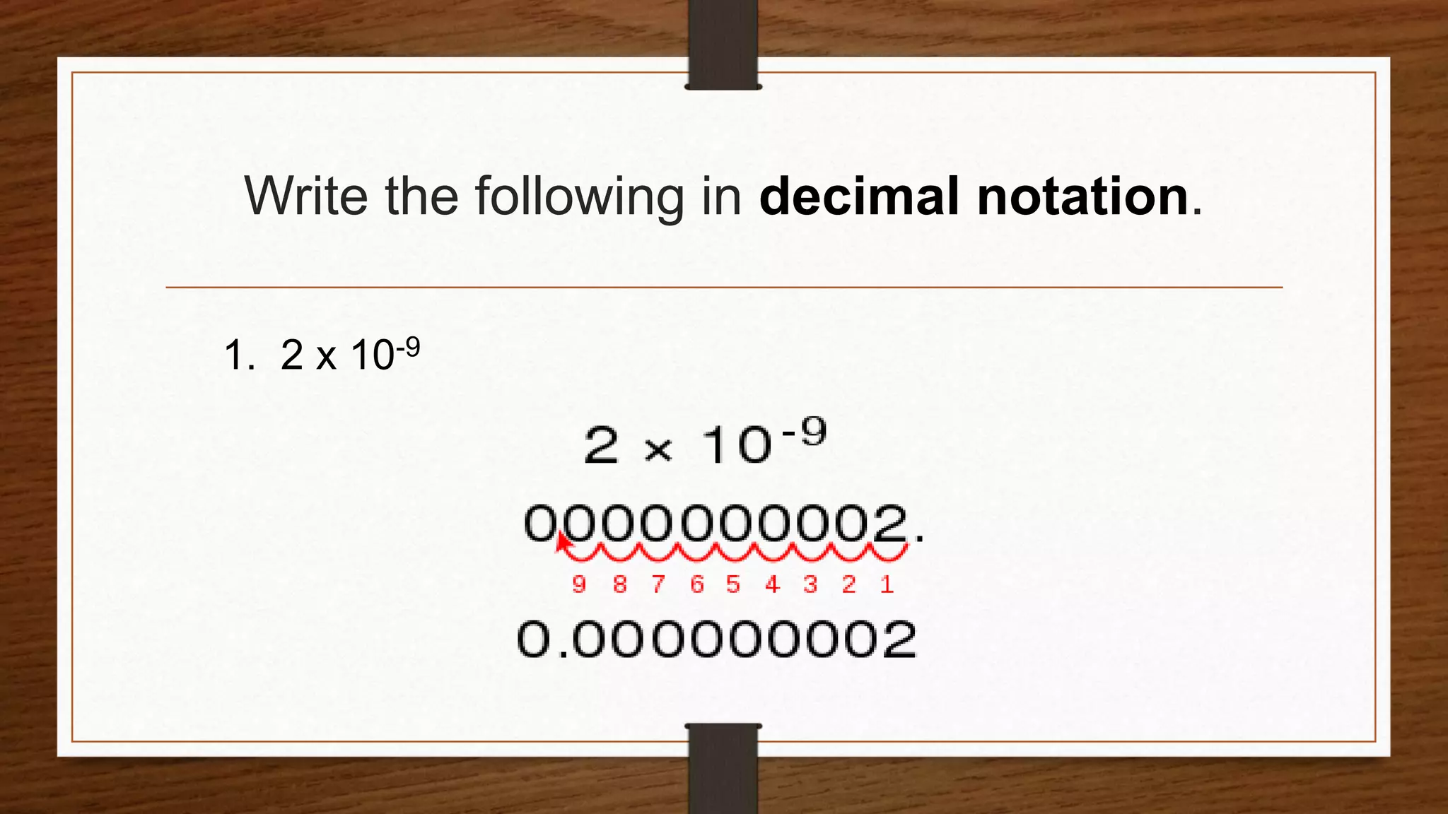Significant figures and scientific notation | PPTX