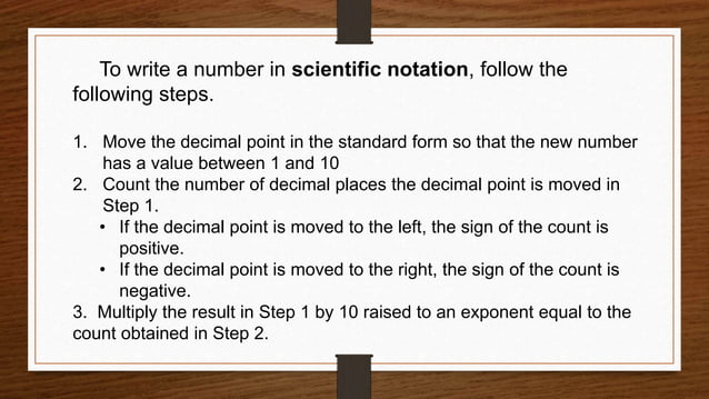 Significant figures and scientific notation | PPTX