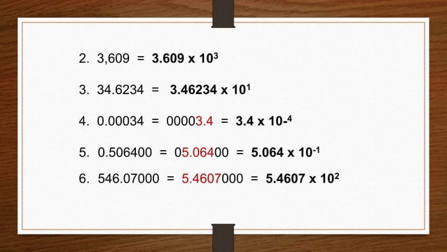 Significant figures and scientific notation | PPTX