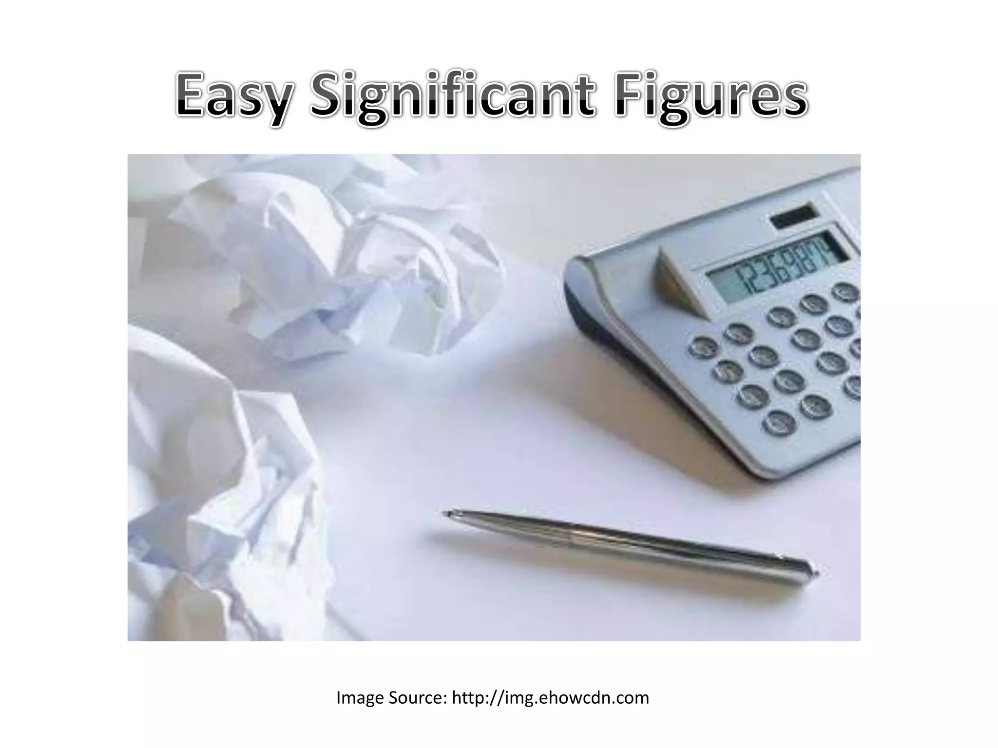 Significant Figures | PPTX