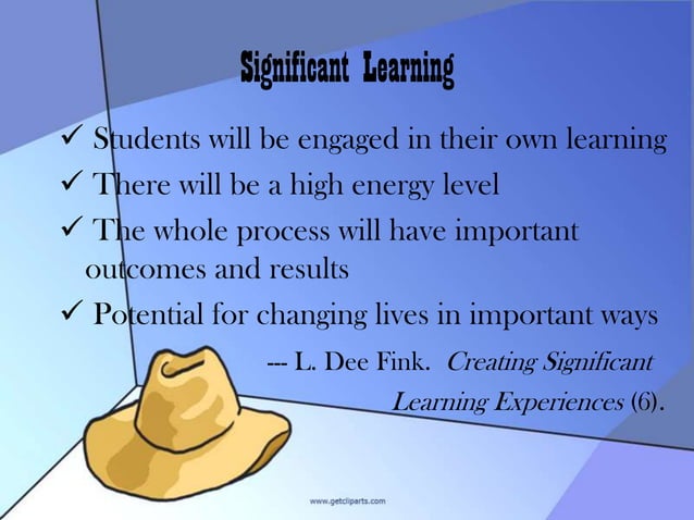 Creating Significant Learning Experiences in Libraries | PPT
