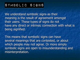 Signifier and Signified | PPT