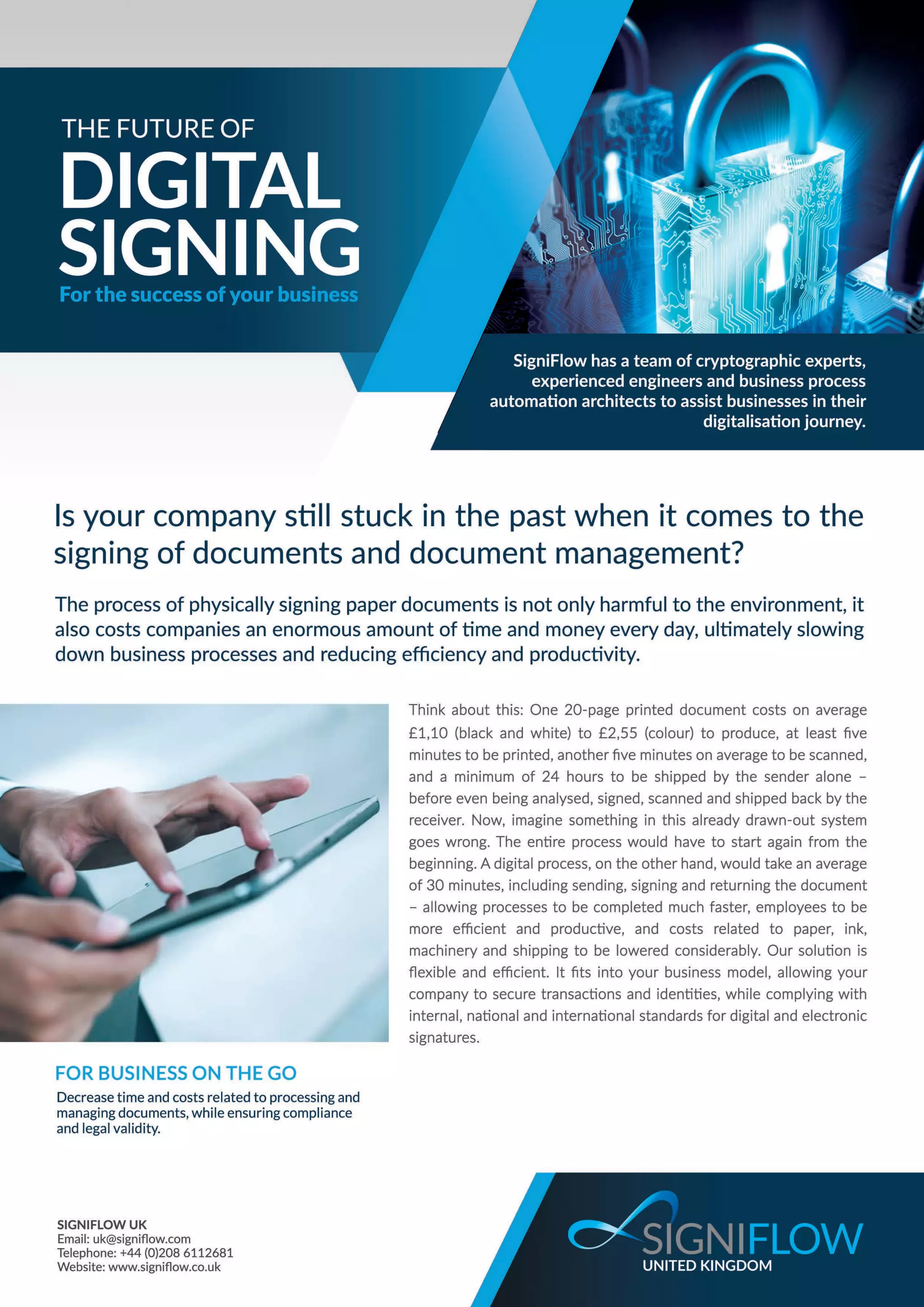 SigniFlow Digital Signing & Document Management | PDF