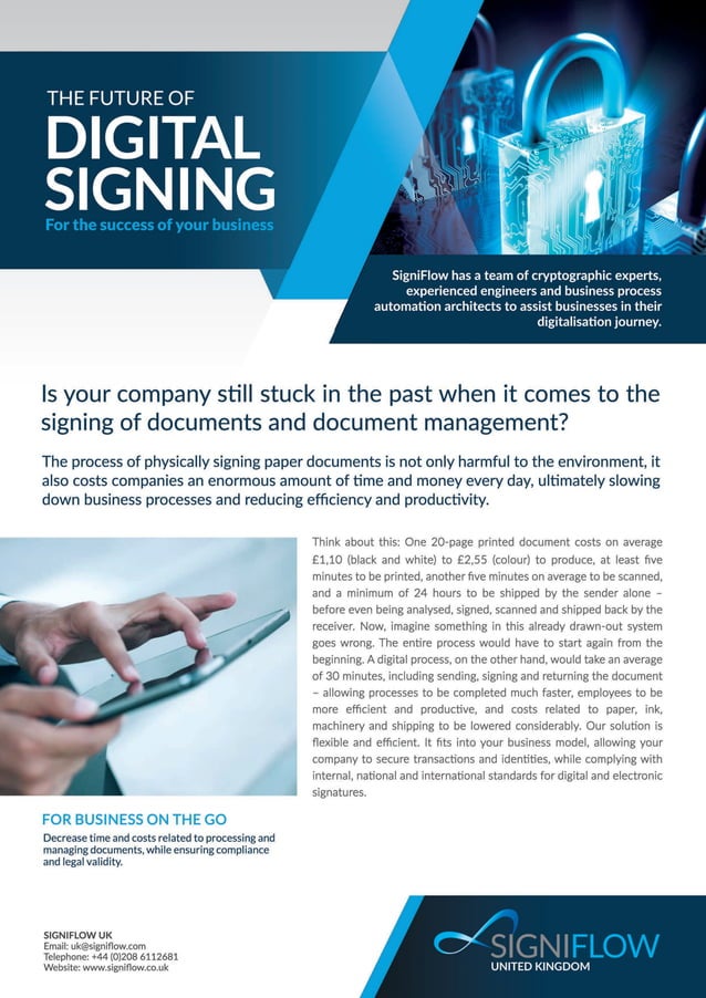 SigniFlow Digital Signing & Document Management | PDF