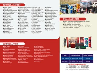 Sign india 2012 brochure | PDF