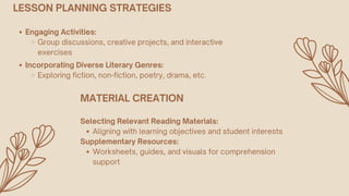 SIGNING INSTRUCTIONAL PLANS--AND MATERIAL FOR TEACHING--LITERACY AND ...
