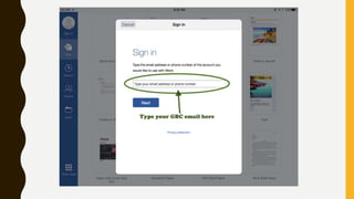 Signing into office 365 | PPT