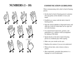 Basic Medical Sign Language | PDF