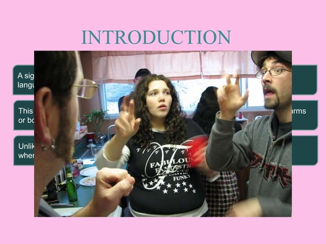 Sign language ppt | PPTX