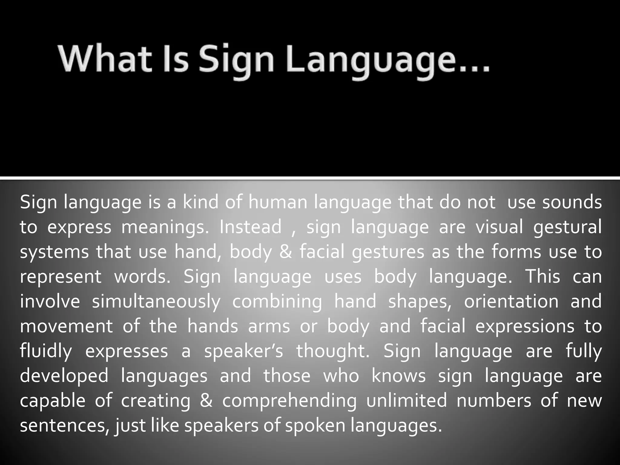 Sign language copy (2) | PPT