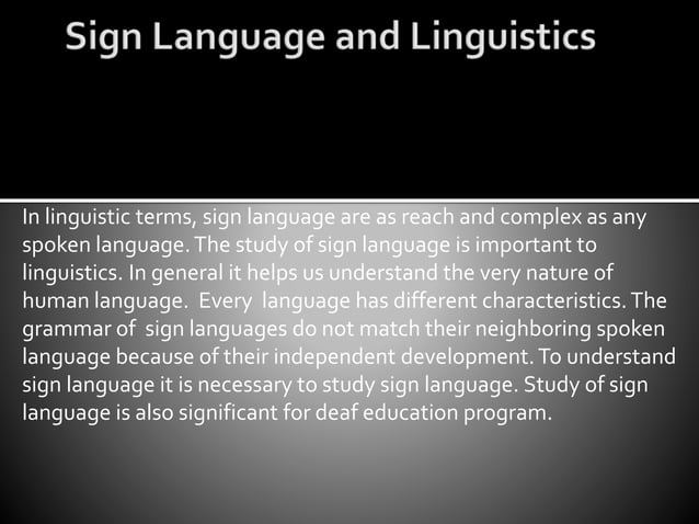 Sign language copy (2) | PPT