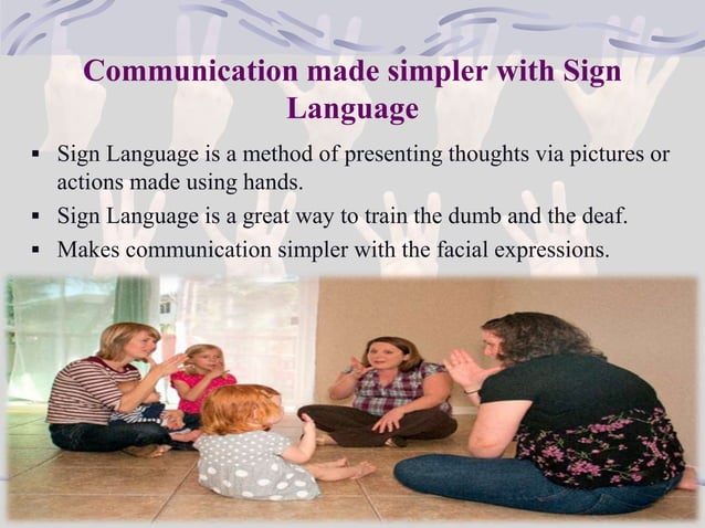Sign Language - Boost Your Communication Skills | PPTX