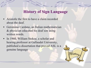Sign Language - Boost Your Communication Skills | PPTX