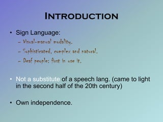 Sign language 1 | PDF