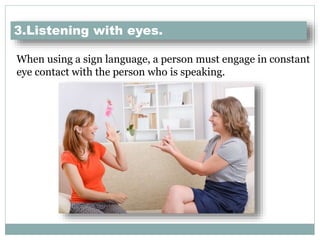 Sign Language Presentation ,its merits,demerits, | PPTX