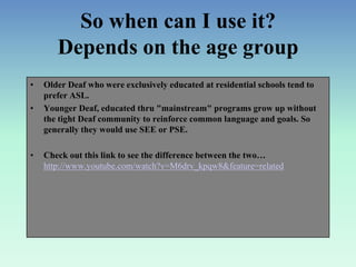 Sign language club~ | PPSX