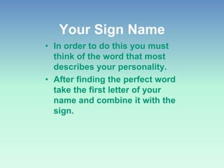 Sign language club~ | PPSX