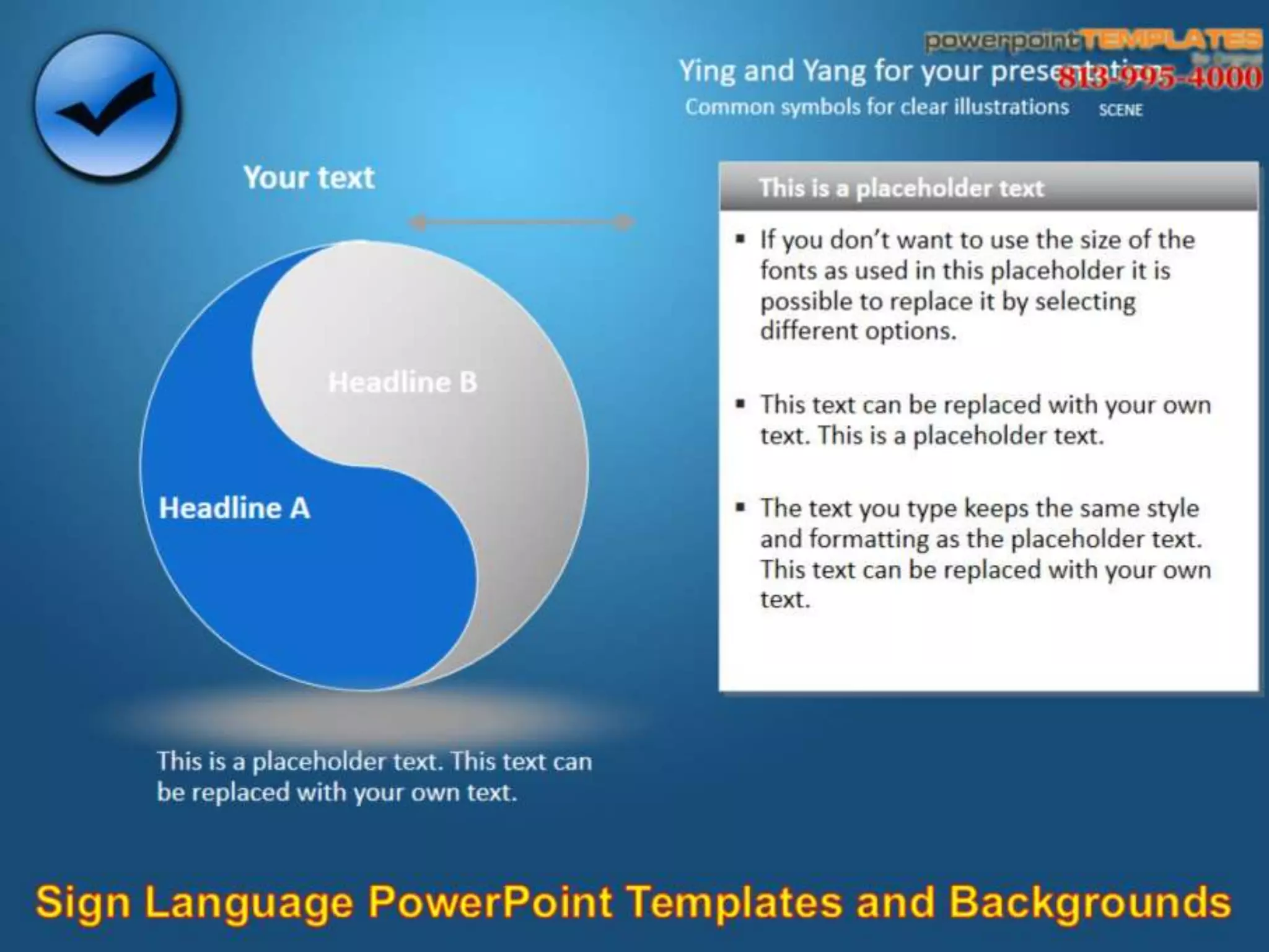Sign Language PowerPoint Templates and Backgrounds | PPTX