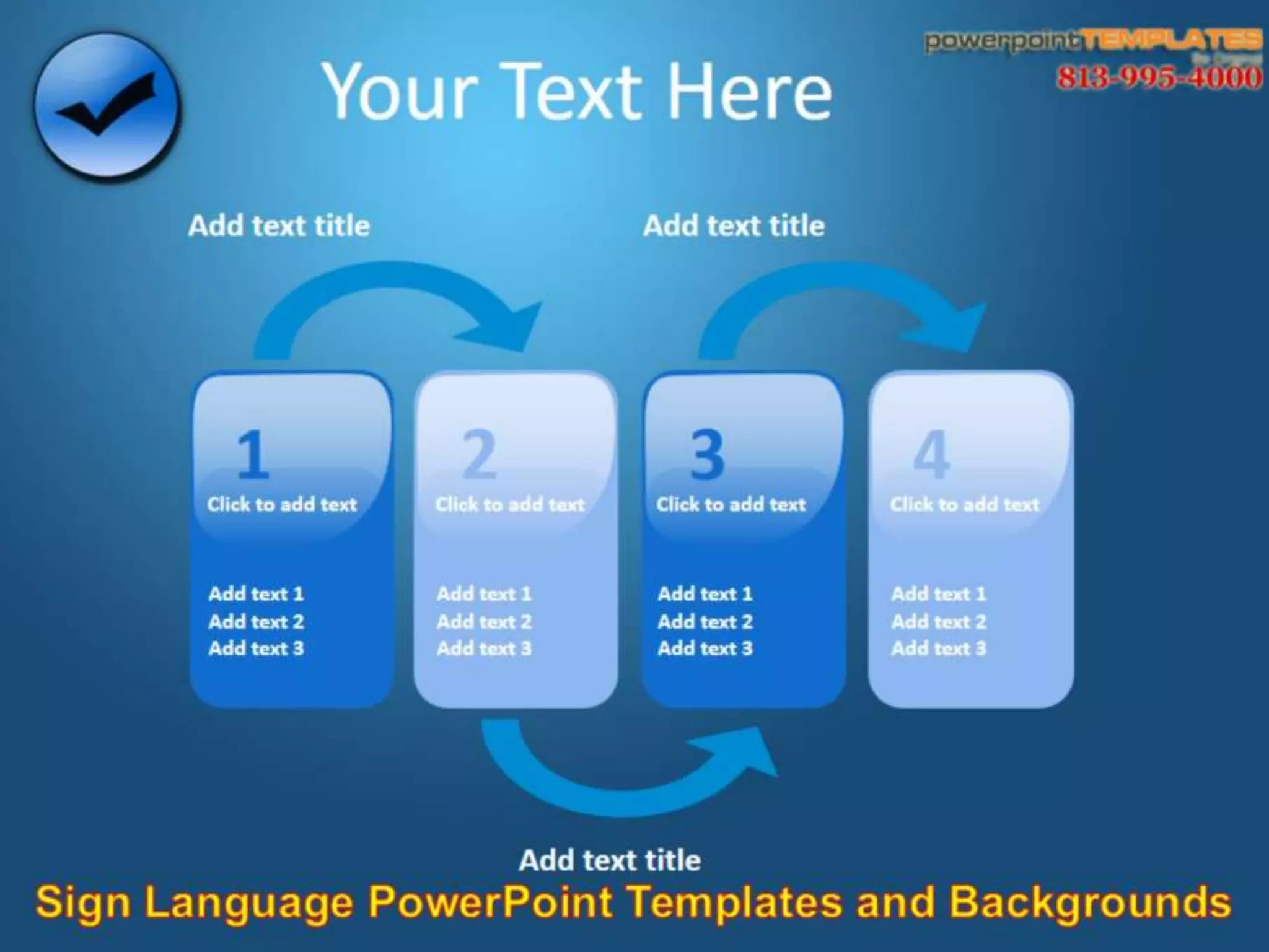 Sign Language PowerPoint Templates and Backgrounds | PPTX