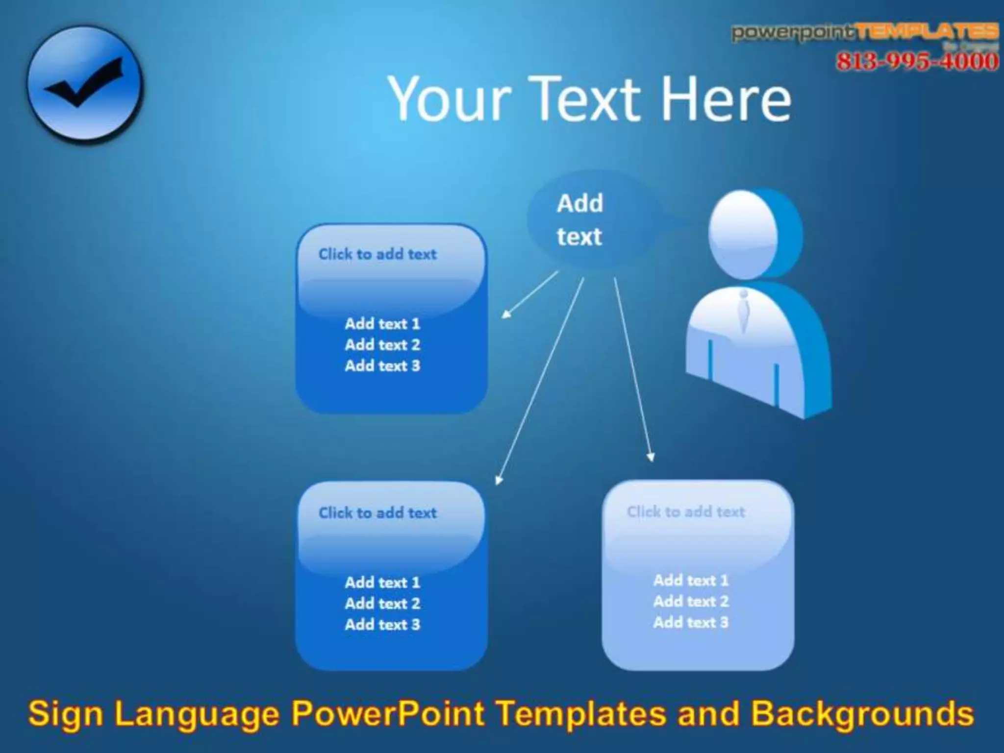 Sign Language PowerPoint Templates and Backgrounds | PPTX