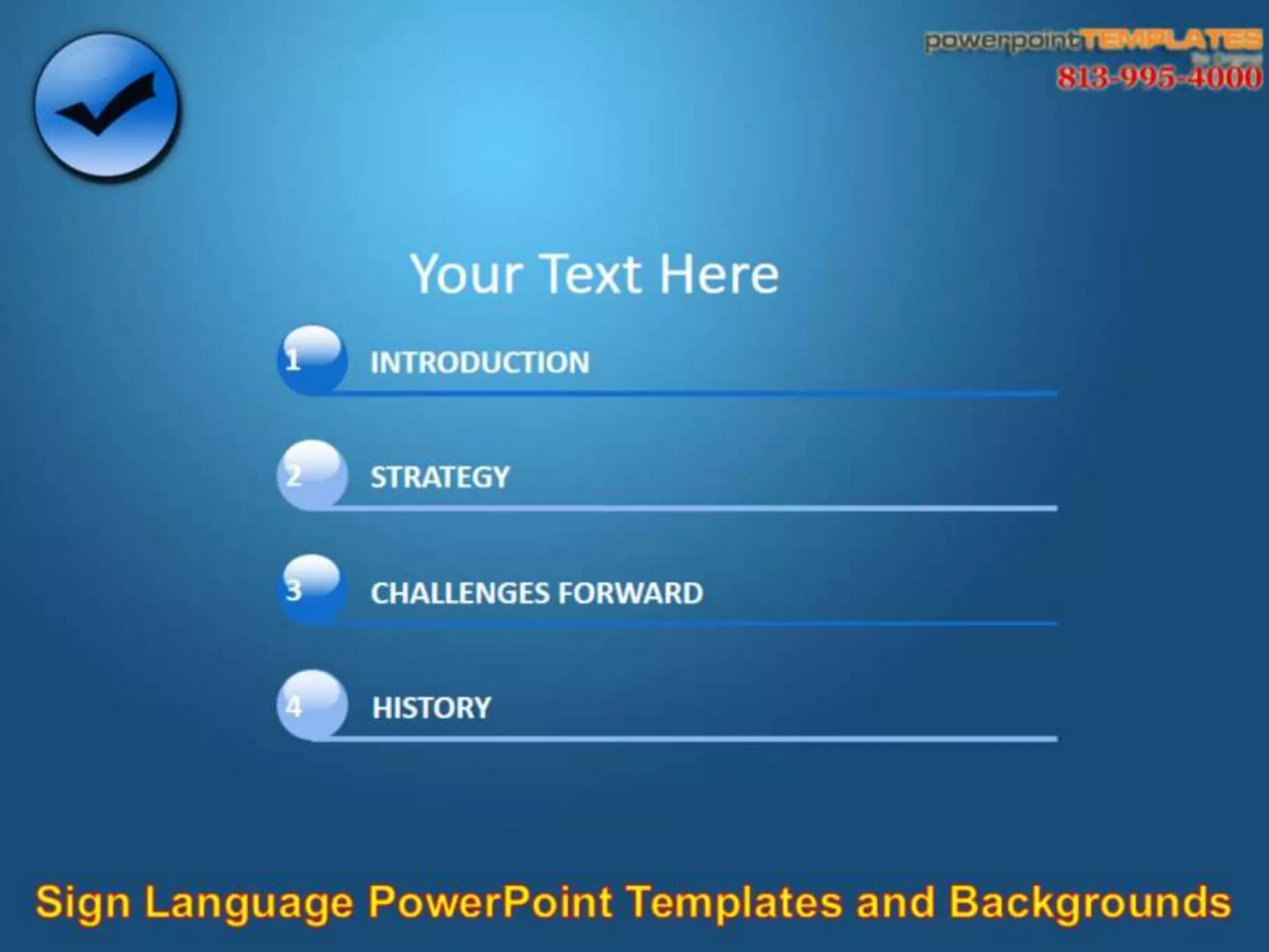Sign Language PowerPoint Templates and Backgrounds | PPTX