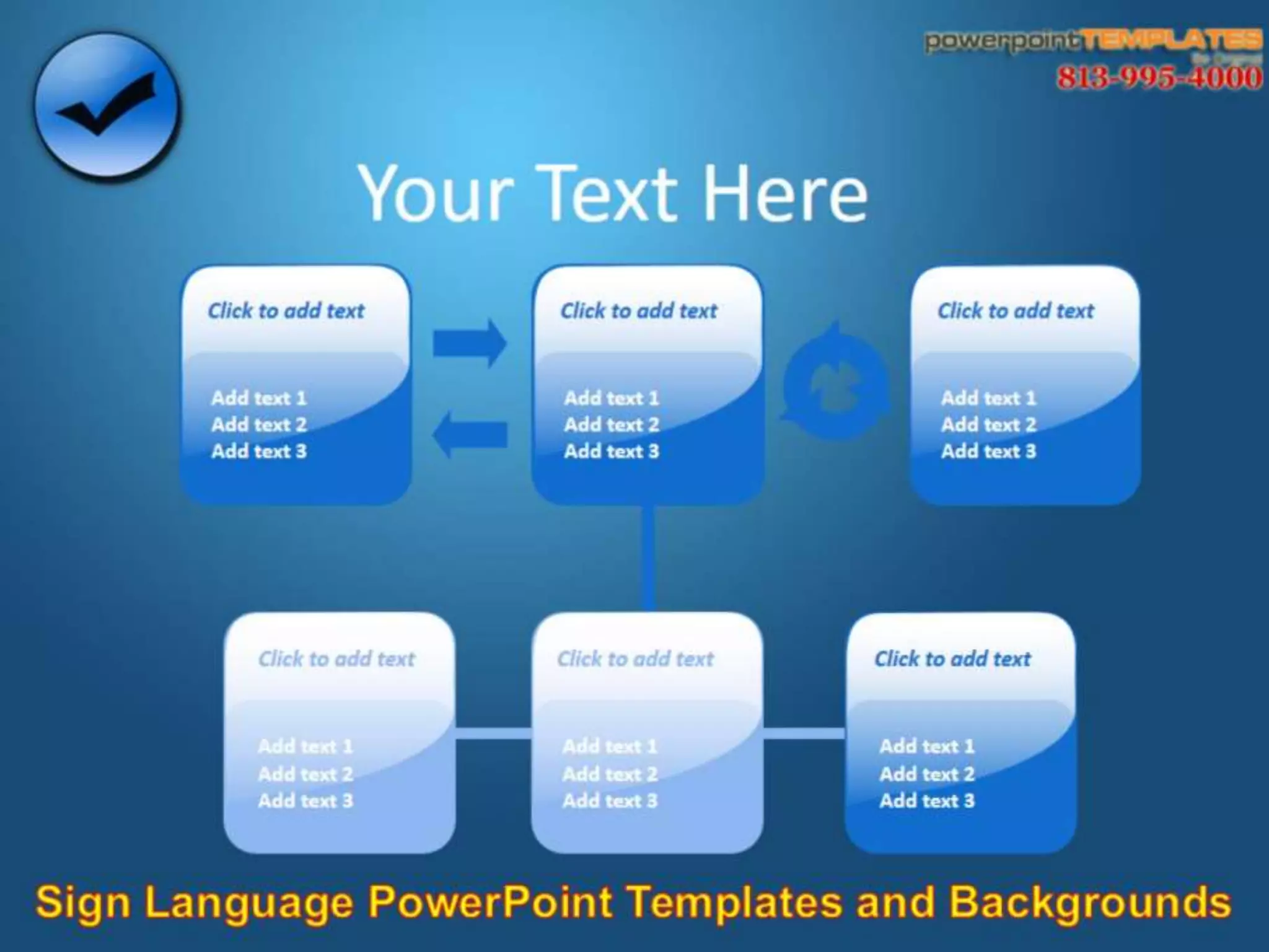 Sign Language PowerPoint Templates and Backgrounds | PPTX