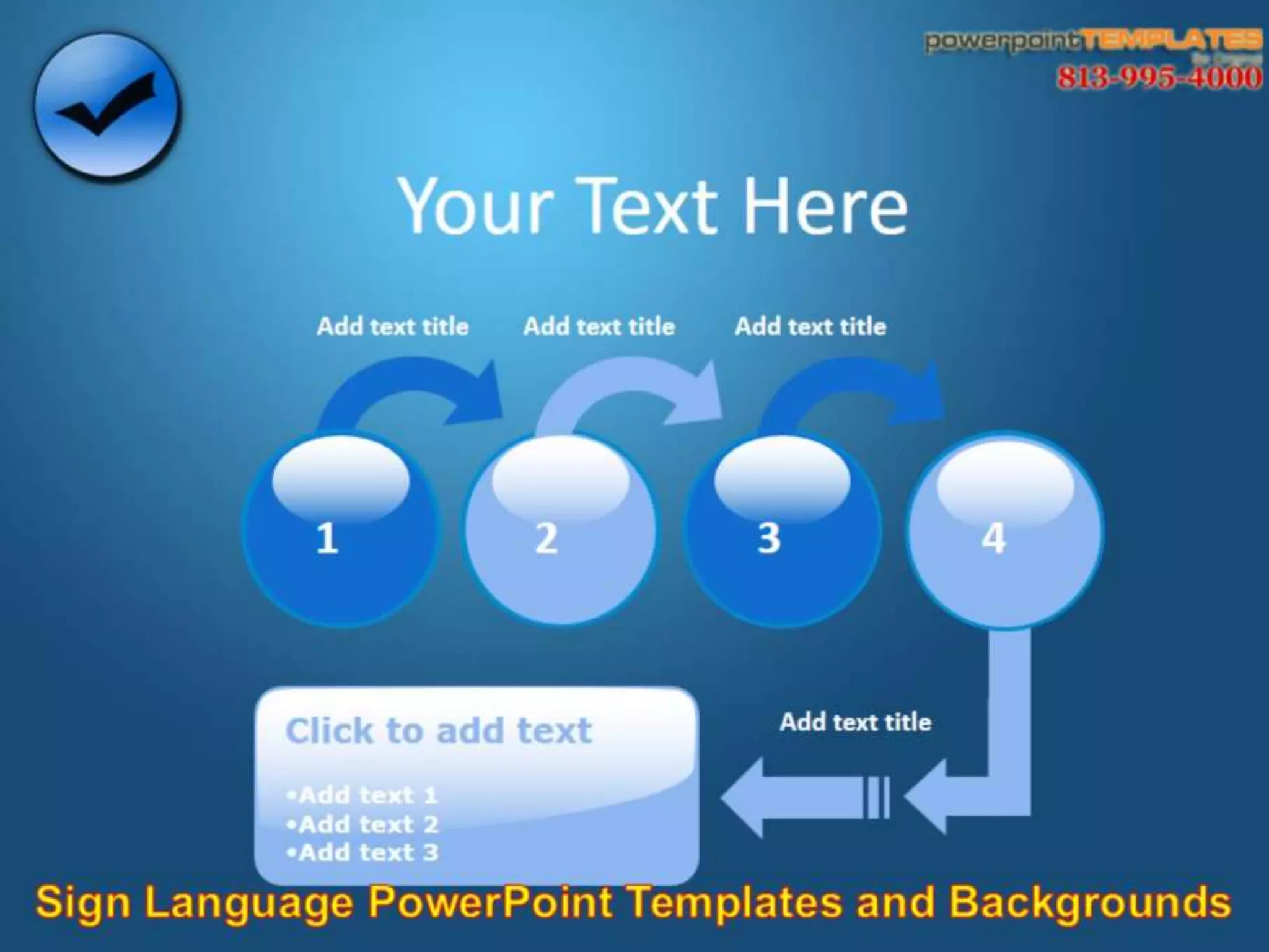 Sign Language PowerPoint Templates and Backgrounds | PPTX