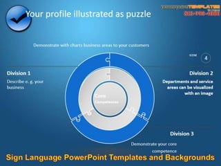 Sign Language PowerPoint Templates and Backgrounds | PPTX