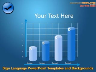 Sign Language PowerPoint Templates and Backgrounds | PPT