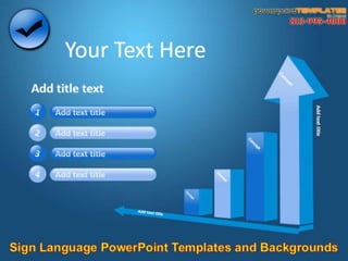 Sign Language PowerPoint Templates and Backgrounds | PPTX