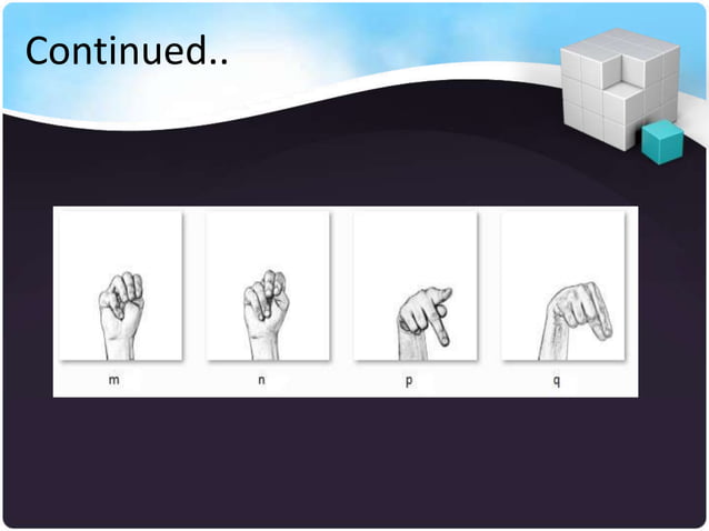 Sign language recognizer | PPTX