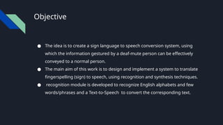 Sign Language To Speech Conversionc.pptx