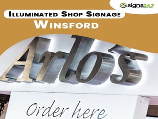 Sign manufacturers winsford | PPT